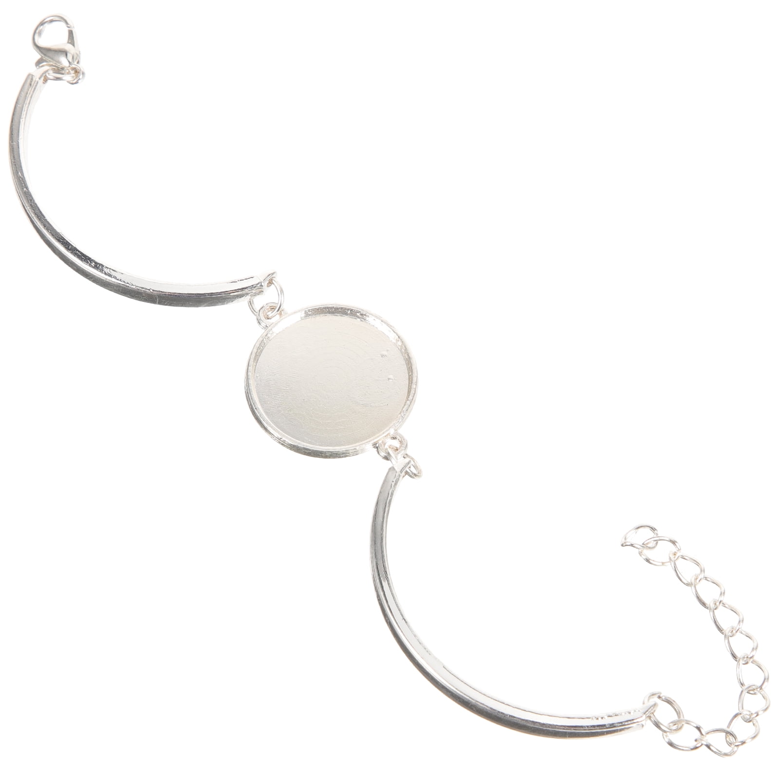 Sublimation Bezel Bracelet Blanks Round Blank Bezel Bangle Sublimation Blanks Bracelet - Walmart.com