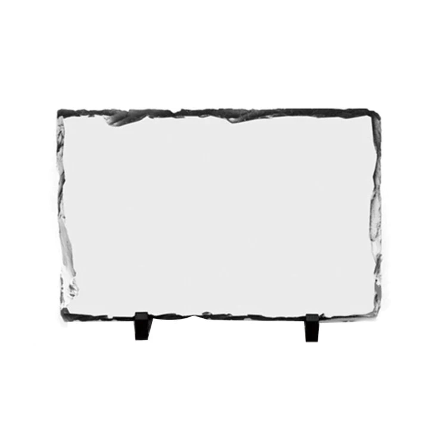 Sublimation Blank Photo Slate Rock Stone 4x6 and 6x6 inch - Walmart.com