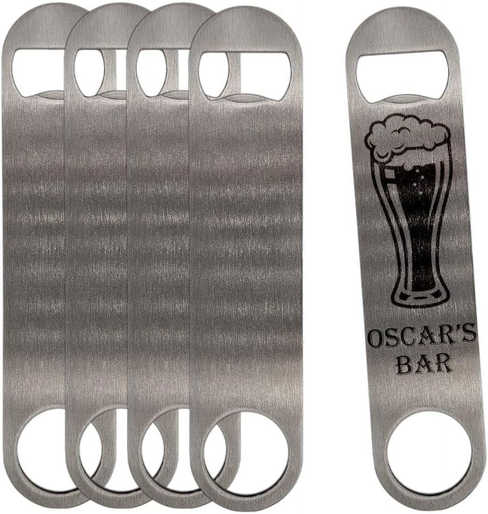 Sublimation Blanks Products Stainless Steel Opener 2 Sided Pub (5 ...