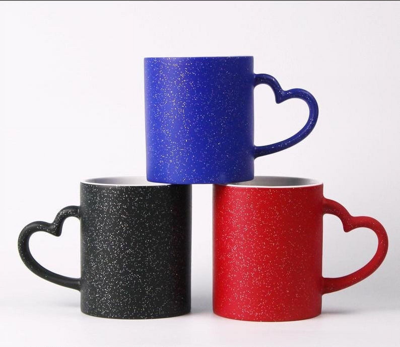 Sublimation Changing Color Mugs - Set of 3 - Sublimation Mug for Coffee ...