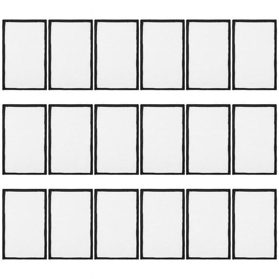 Sublimation Decorative Blank Products, Fabric Ironing Custom Patches ...