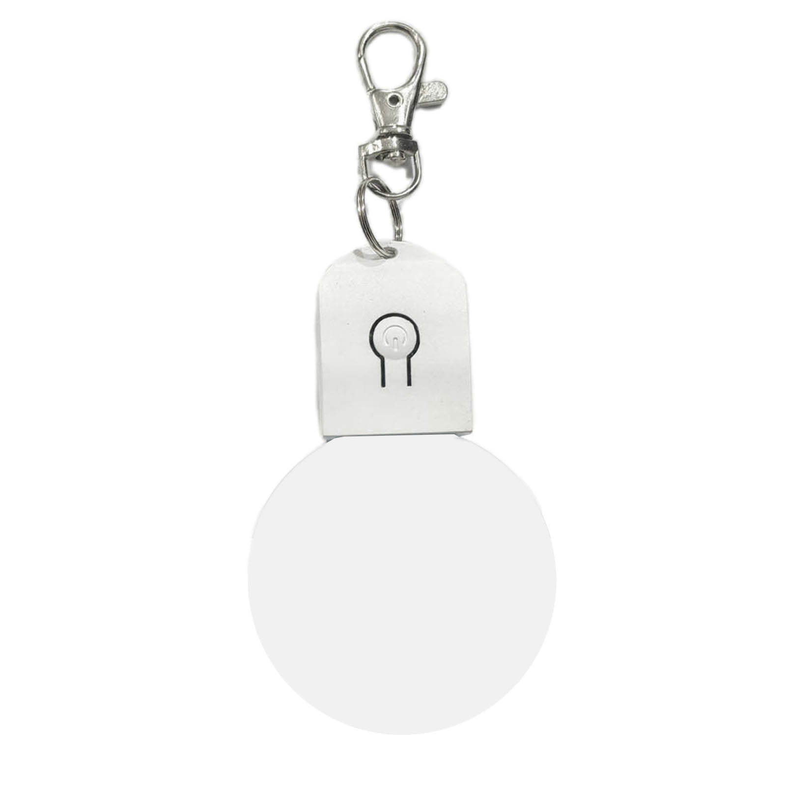 Sublimation LED Acrylic Keychains Hot Transfer Printing Keychain ...
