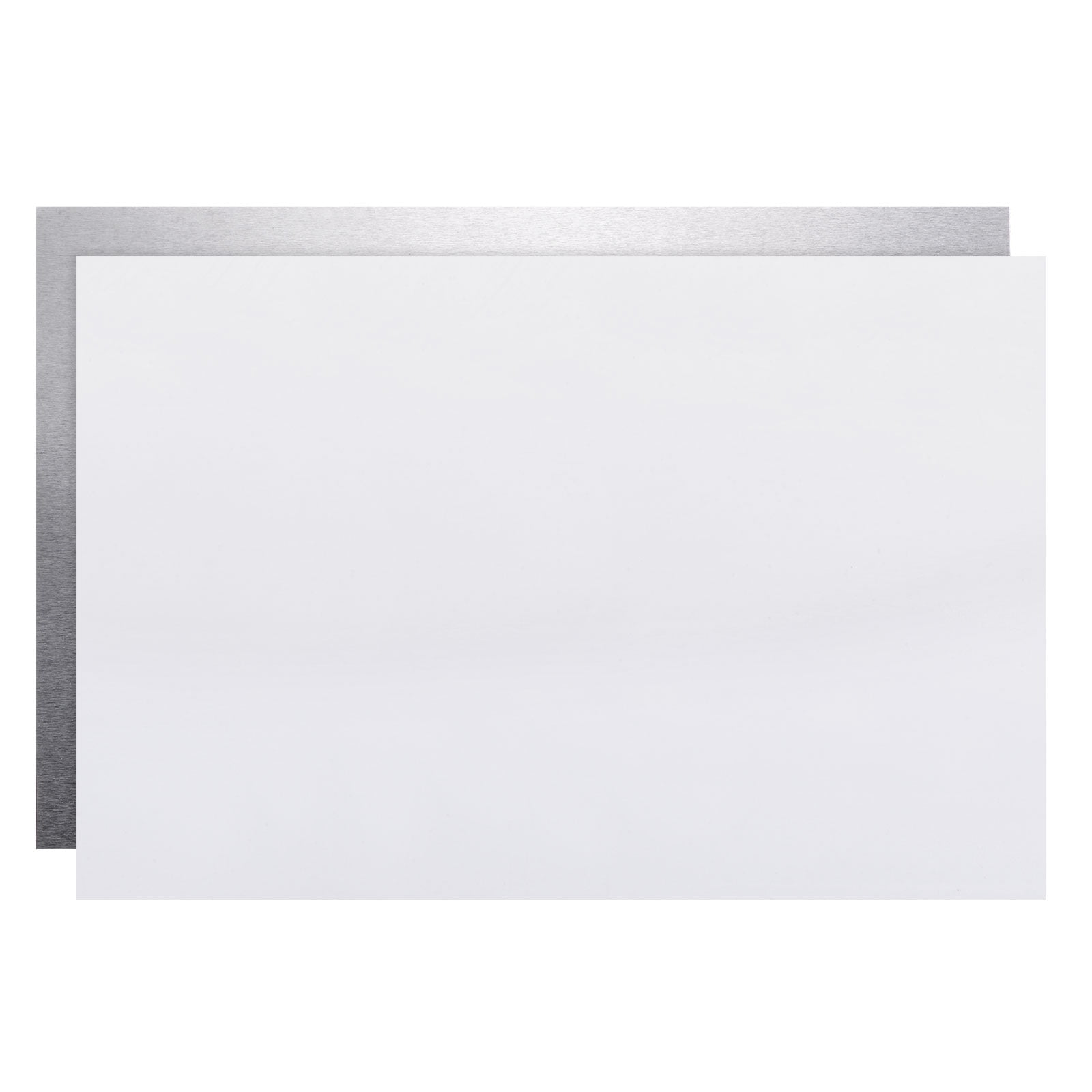 Sublimation Metal Blanks 6x8 Inch Aluminum, White, 2 Pieces - Walmart.com