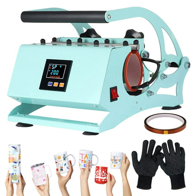 Free Shipping! Sublimation Mug Press Machine, Tumbler Heat Press for ...