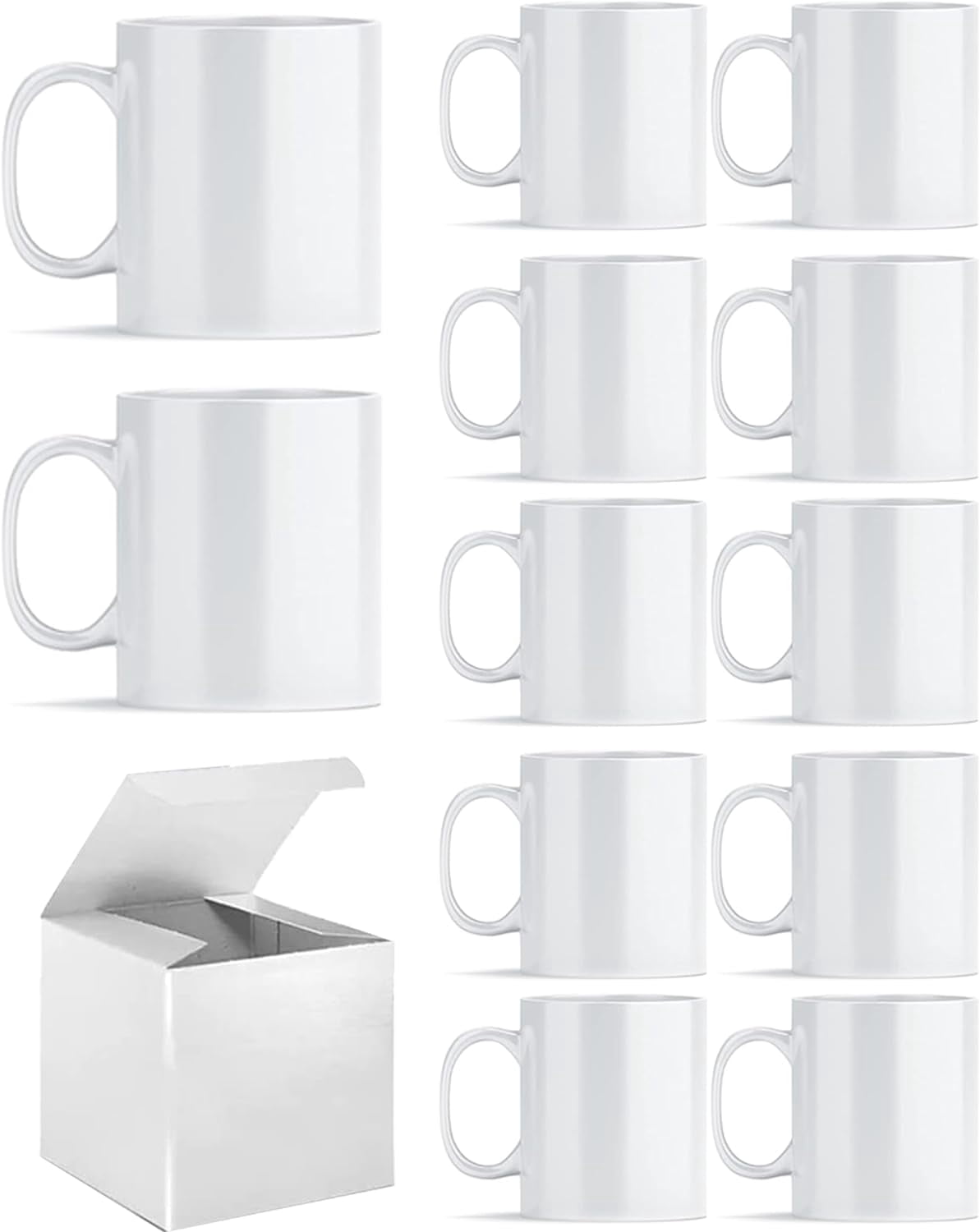 Sublimation Mugs, Sublimation White Coffee Mugs Tazas Para Sublimacion ...