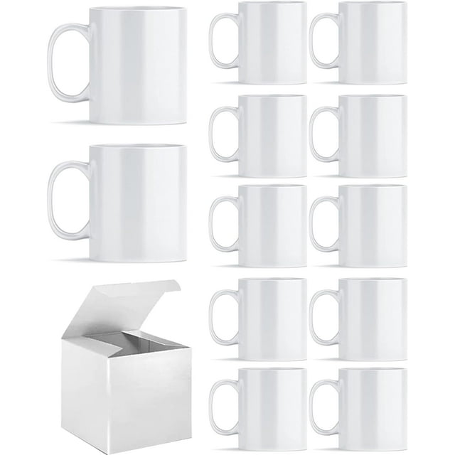 Sublimation Mugs White Coffee Mugs For Sublimation Printing 11 Oz