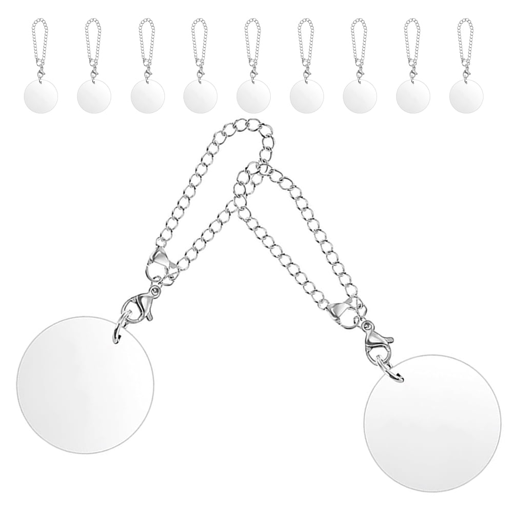 Sublimation Pendants Decorating Keychain Material Thermal Multi ...