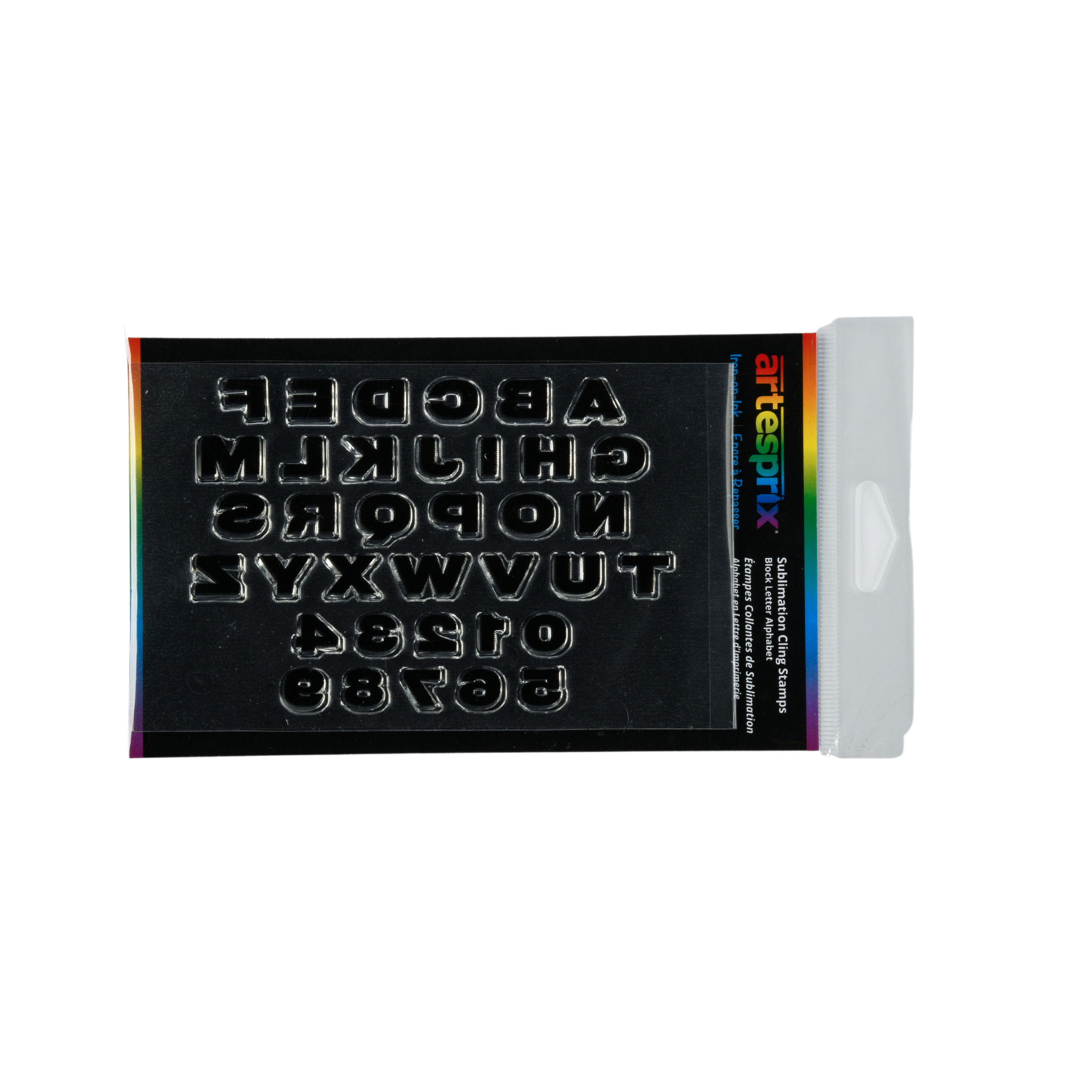 Artesprix Sublimation Stamps - Block Alphabet - Walmart.com