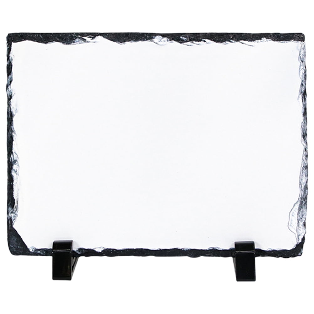 Sublimation Stone Photo Frame Slate Picture Desktop Frames Personalized ...