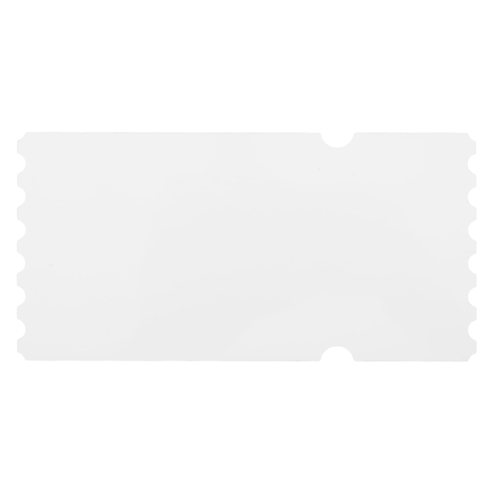 Sublimation Ticket Blank: Thin and Smooth PET Blank Ticket for Heat ...