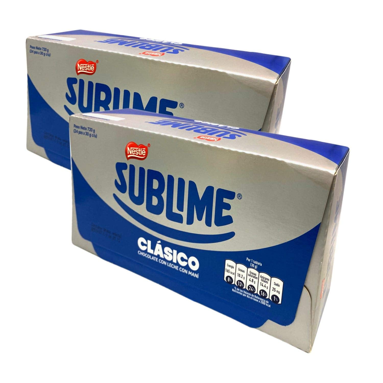 Sublime Chocolate Peru Con Leche Y Mani/chocolate with Milk and Peanuts ...