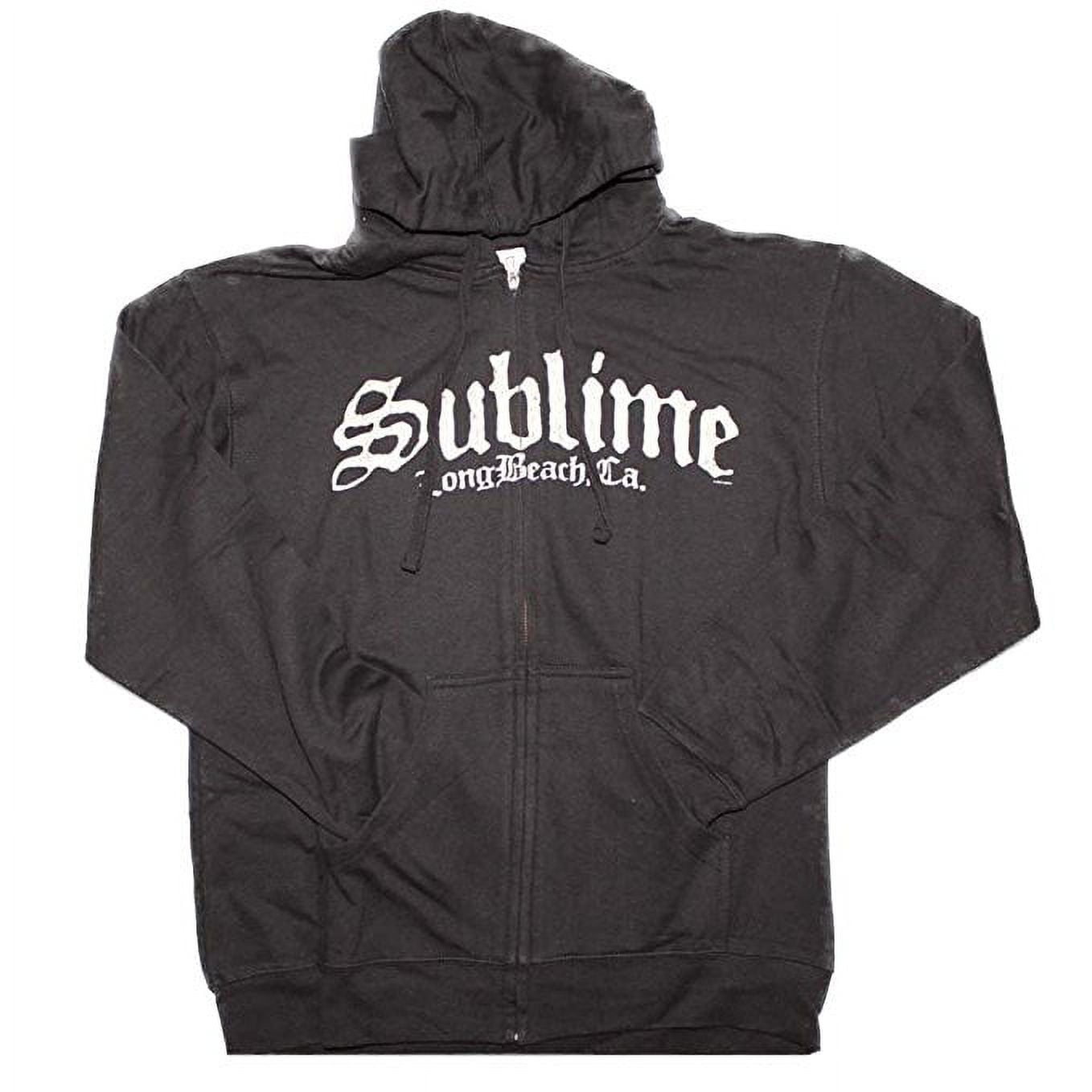 Sublime Logo Zip Hoodie Sweatshirt - Walmart.com