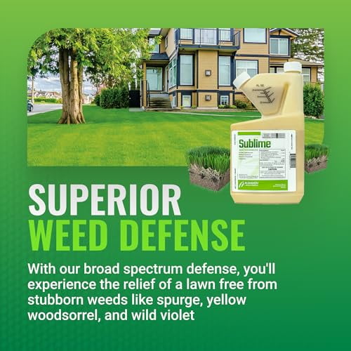 Sublime Weed Killer, Unrivaled Defense Against Crabgrass, Creeping ...