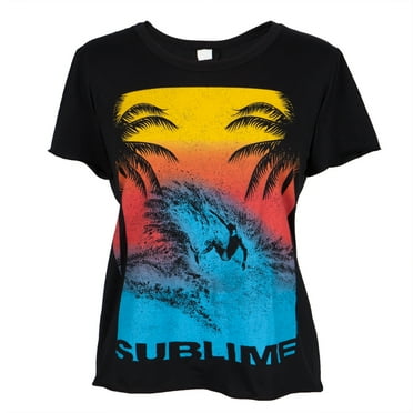 Sublime Women's Juniors Koi Short Sleeve T Shirt - Walmart.com