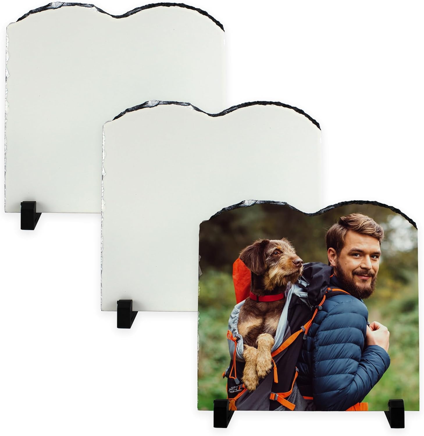 Sublislate Sublimation Slate Blank With Matte Finish, 7.8" X 7.8 ...