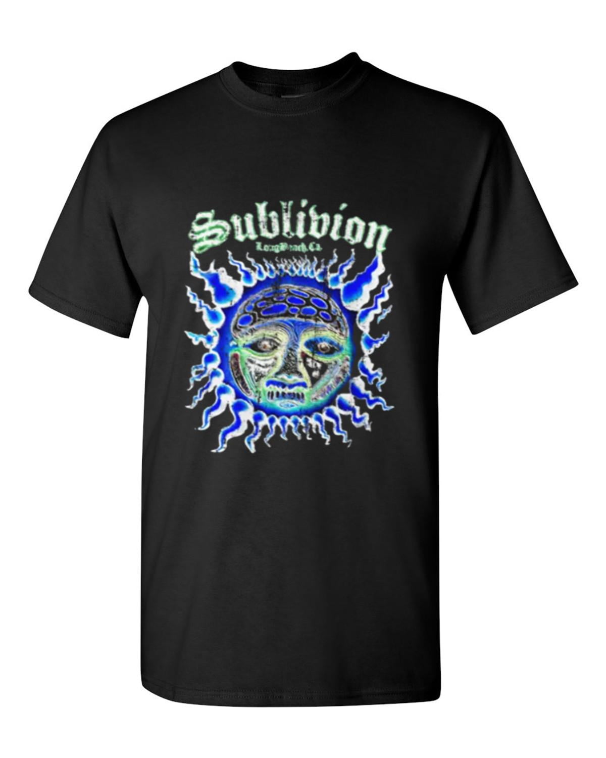 Sublivion Rock Band Style Humor Wordplay Music Inspired Graphic T-Shirt ...