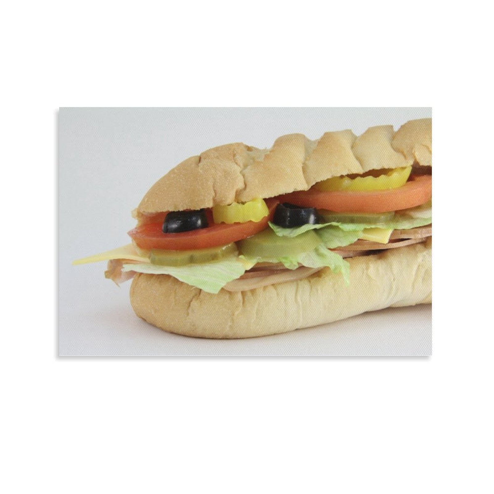 Submarine Sandwich Sub Subway Poster Decorative Painting Canvas Wall ...