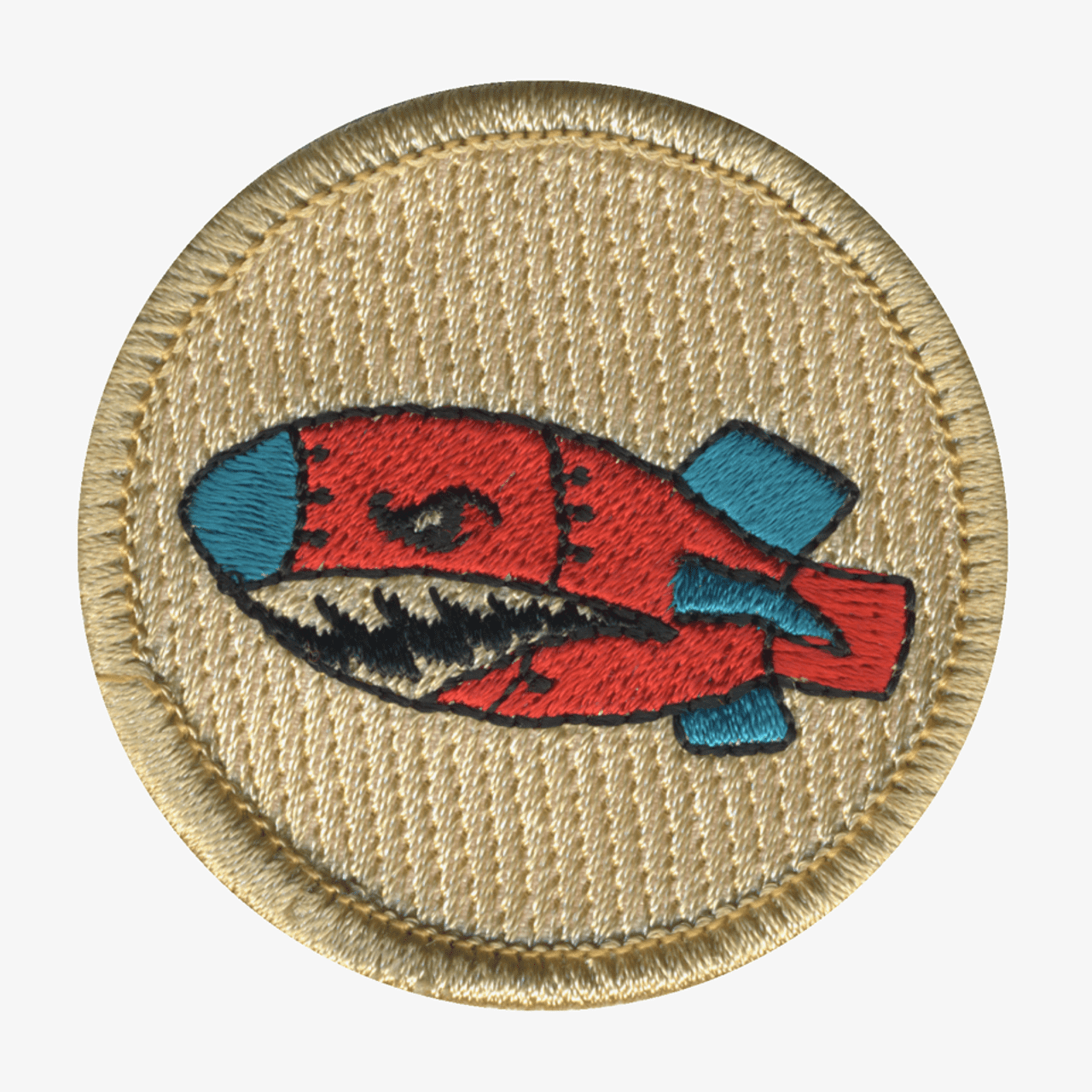 Submarine Shark Patrol Patch (Sew-on) - ClassB - Walmart.com