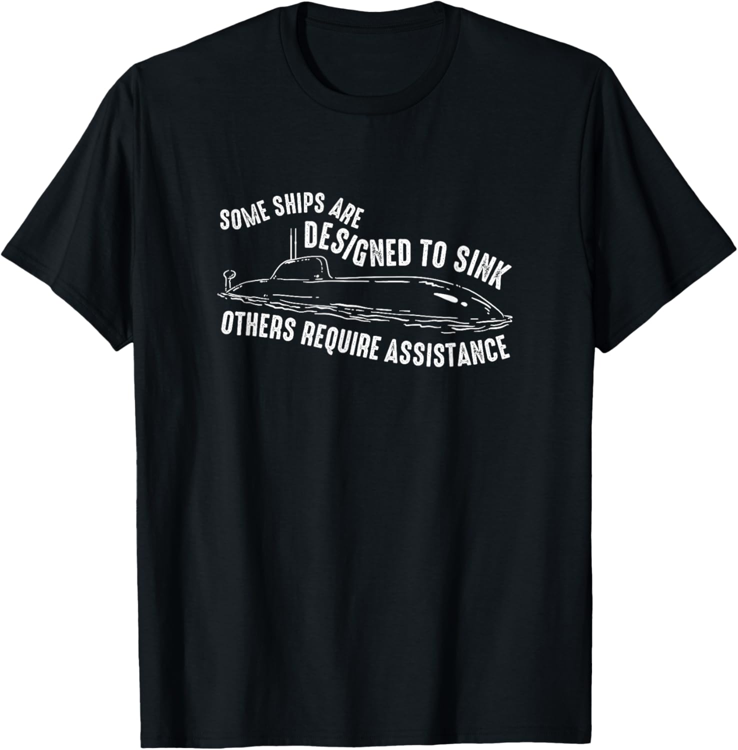 Submariner Quote Submersible Nuclear-powered Submarine T-Shirtmen and ...