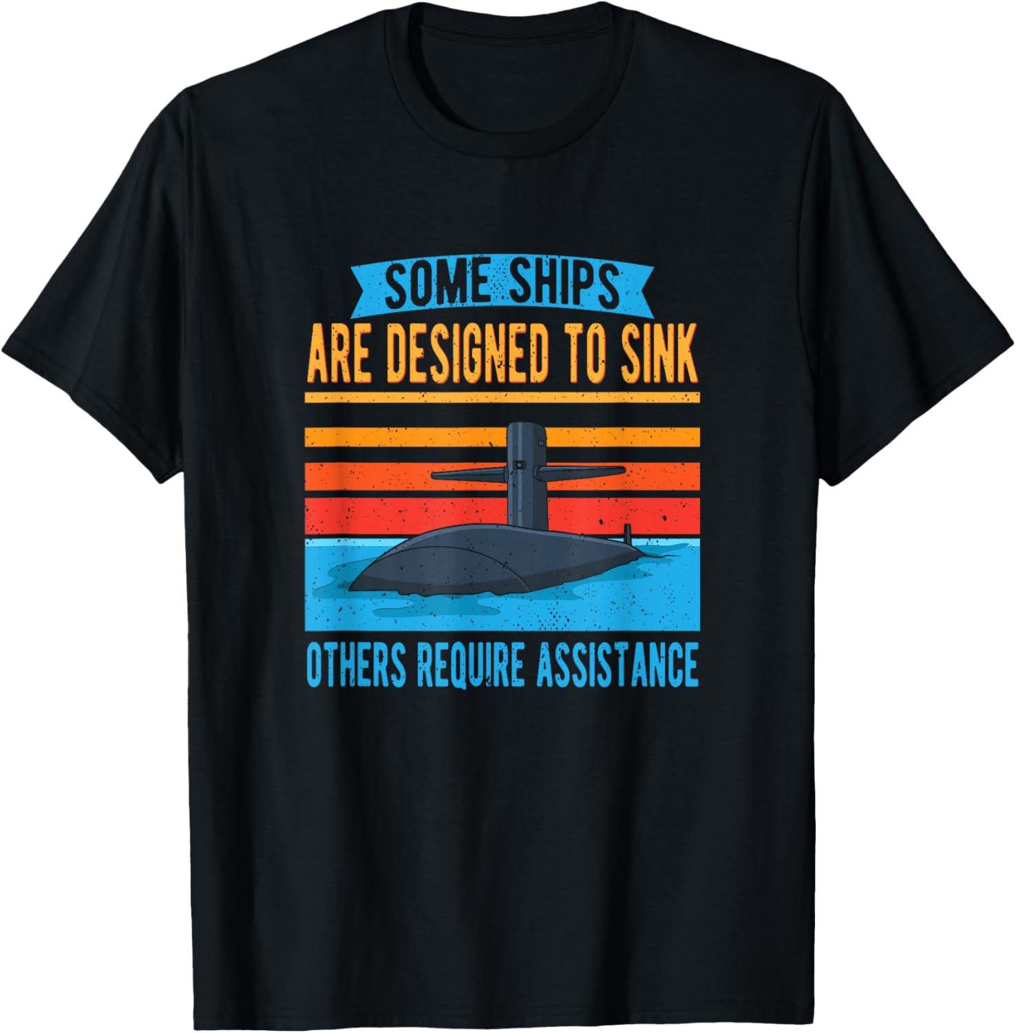 Submariner Quote Submersible Nuclear-powered Submarine T-Shirtmen and ...