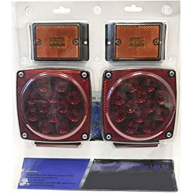 Submersible 12 Volt LED Trailer Light Complete Kit - Walmart.com
