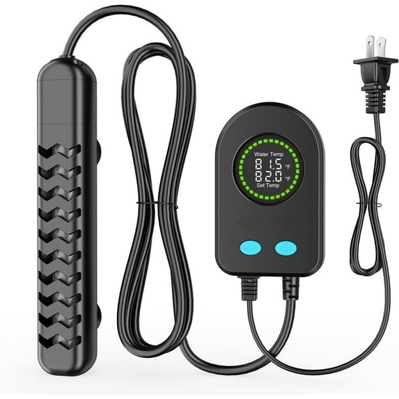 Submersible Aquarium Heater 100W/200W/300W/500W, Fish Tank Heater with ...