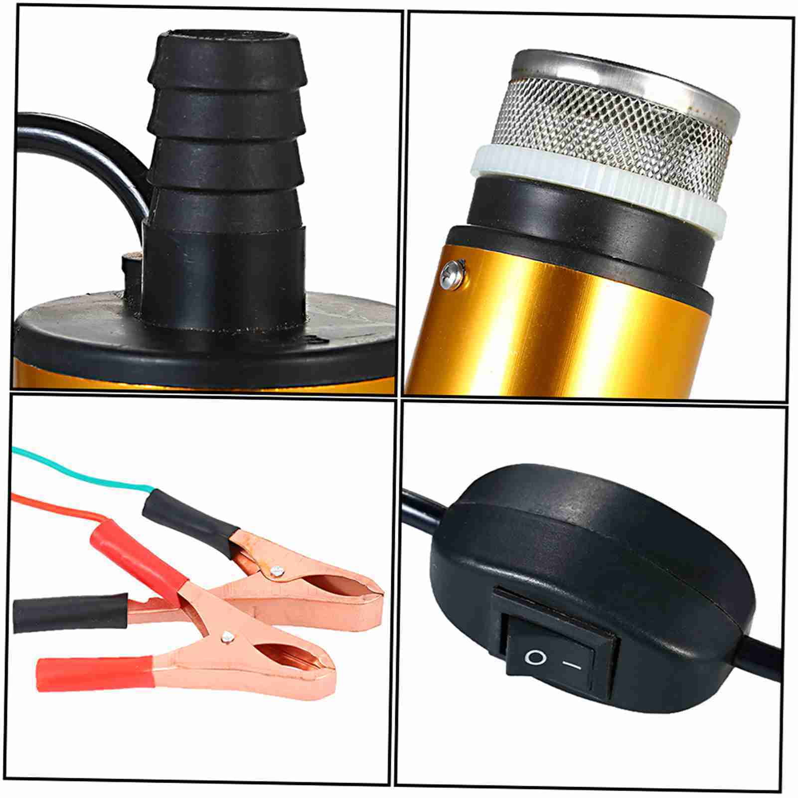 Submersible DC 12V/24V Submersible Pump For Pumping Diesel Oil Water ...