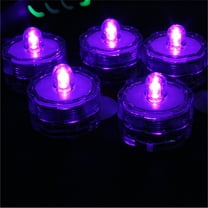 JYtrend Bright Submersible Tea Lights Floral Waterproof Led for Party ...