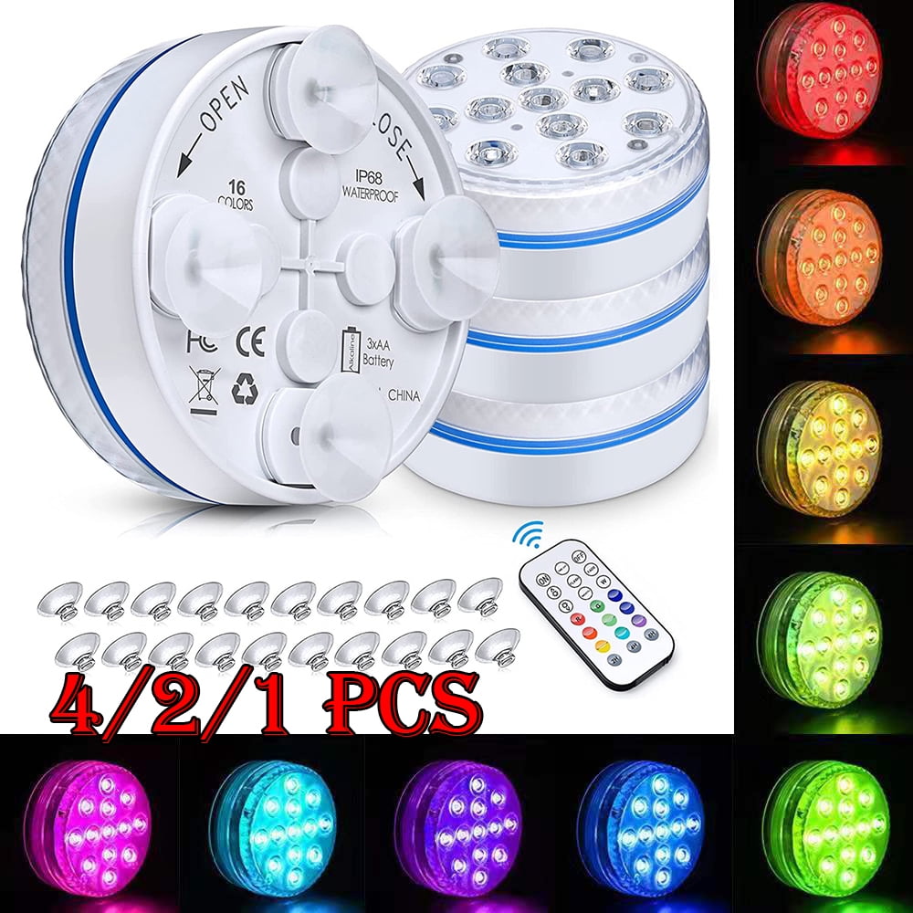 Submersible LED Pool Lights for Underground Pools Waterproof Underwater ...