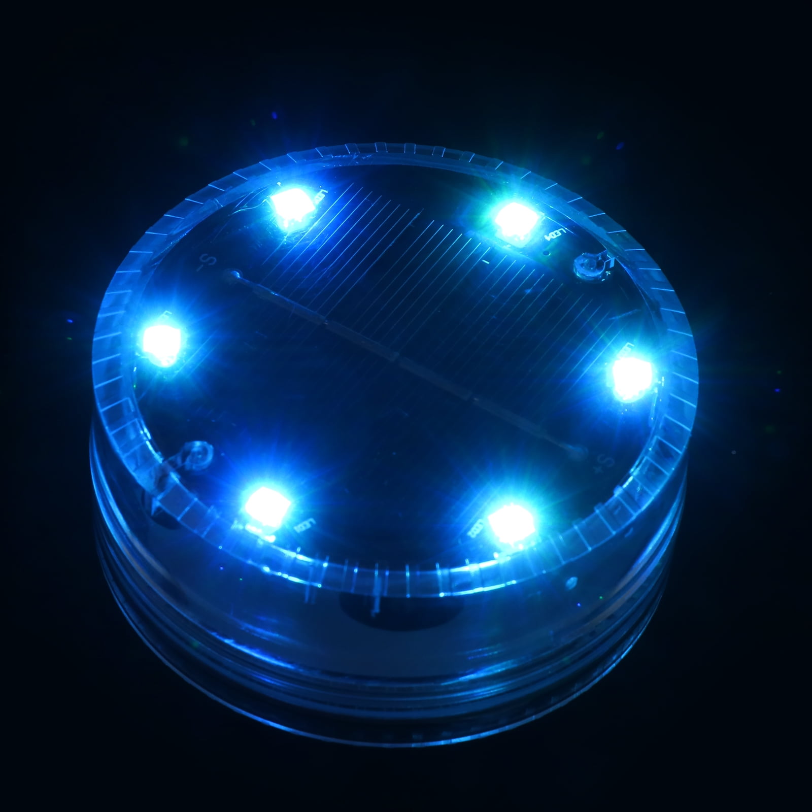 Submersible Pond Float Lights Solar Floating Decorative Pool - Walmart.com
