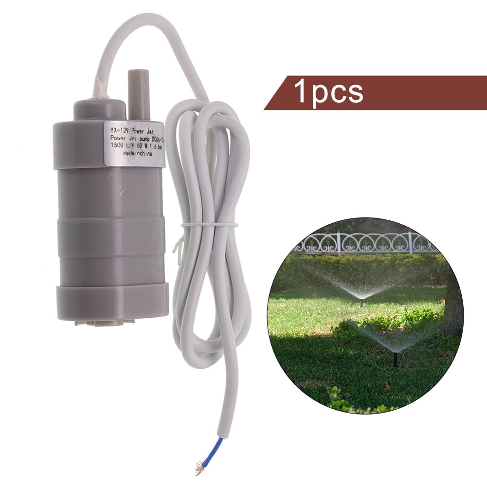 Submersible Water Pump 12V 1500L/H DC Pump for Caravan Camping Garden ...