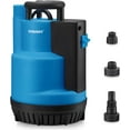 Submersible Water Pump 3/4HP 3100GPH, Portable Sump Pump, Utility Water ...