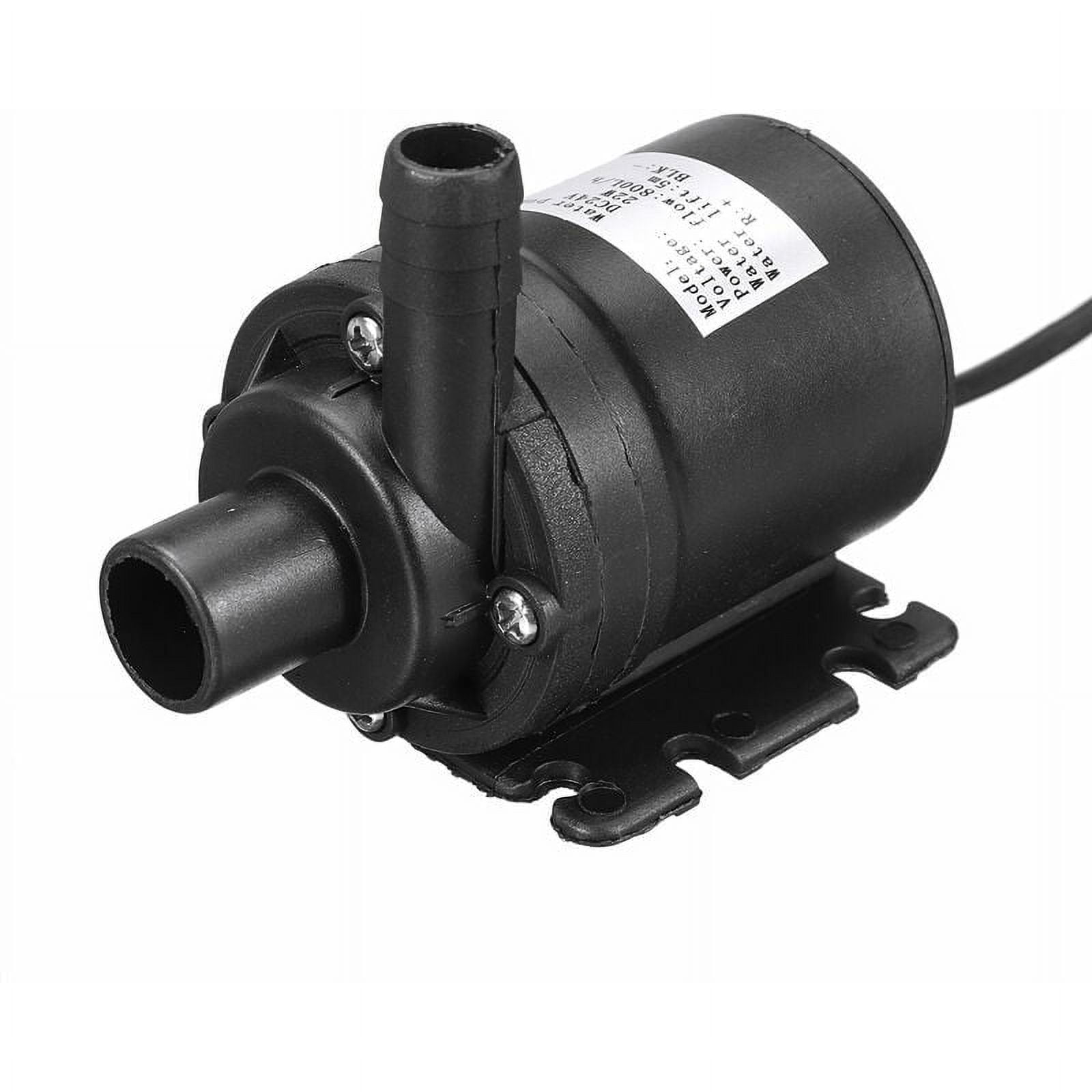 Submersible Water Pump For Hydroponics, Ultra Quiet 24V Brushless Motor ...