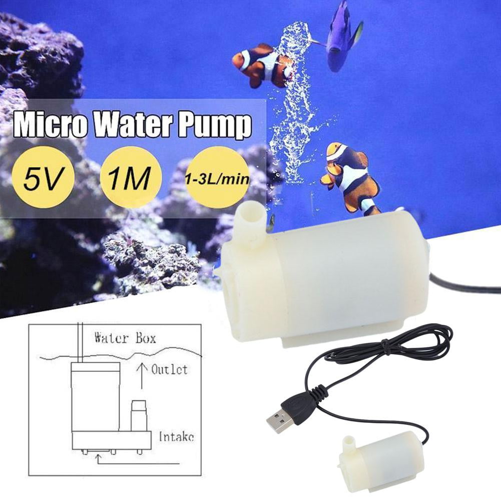 Submersible Water Pump Hydroponic Fish Tank Circulating Water Fountains ...