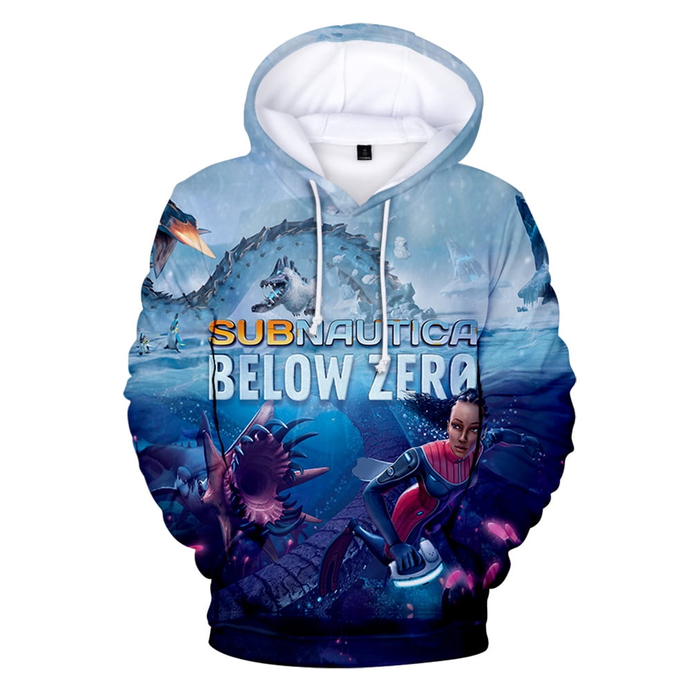 Subnautica Below Zero Hoodie Women Men Long Sleeve Sweatshirt Casual ...