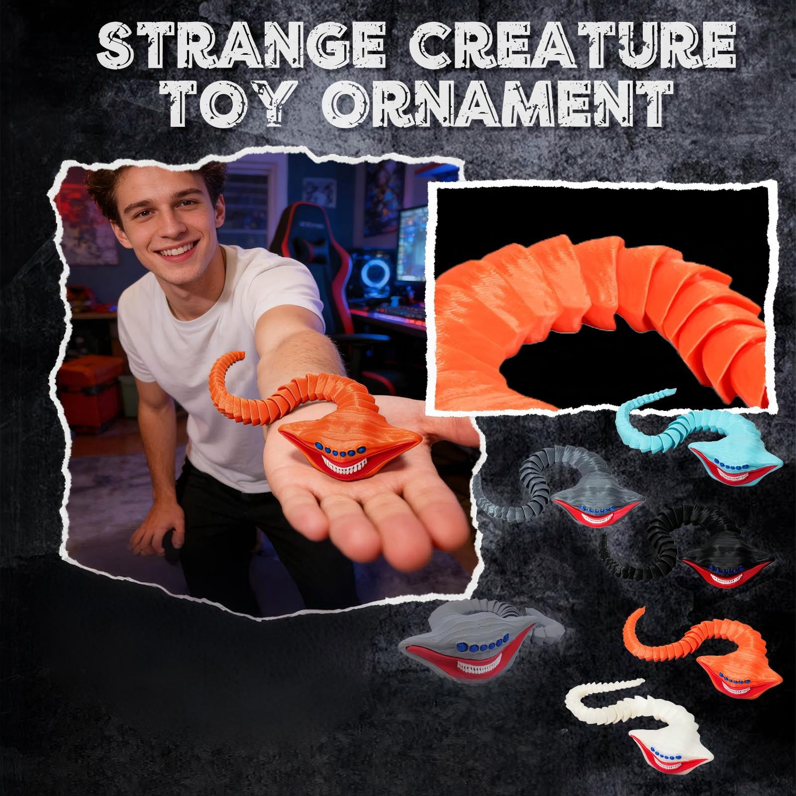 Subnautica Reaper Leviathan 3D Printed Figurine - Detailed Game ...