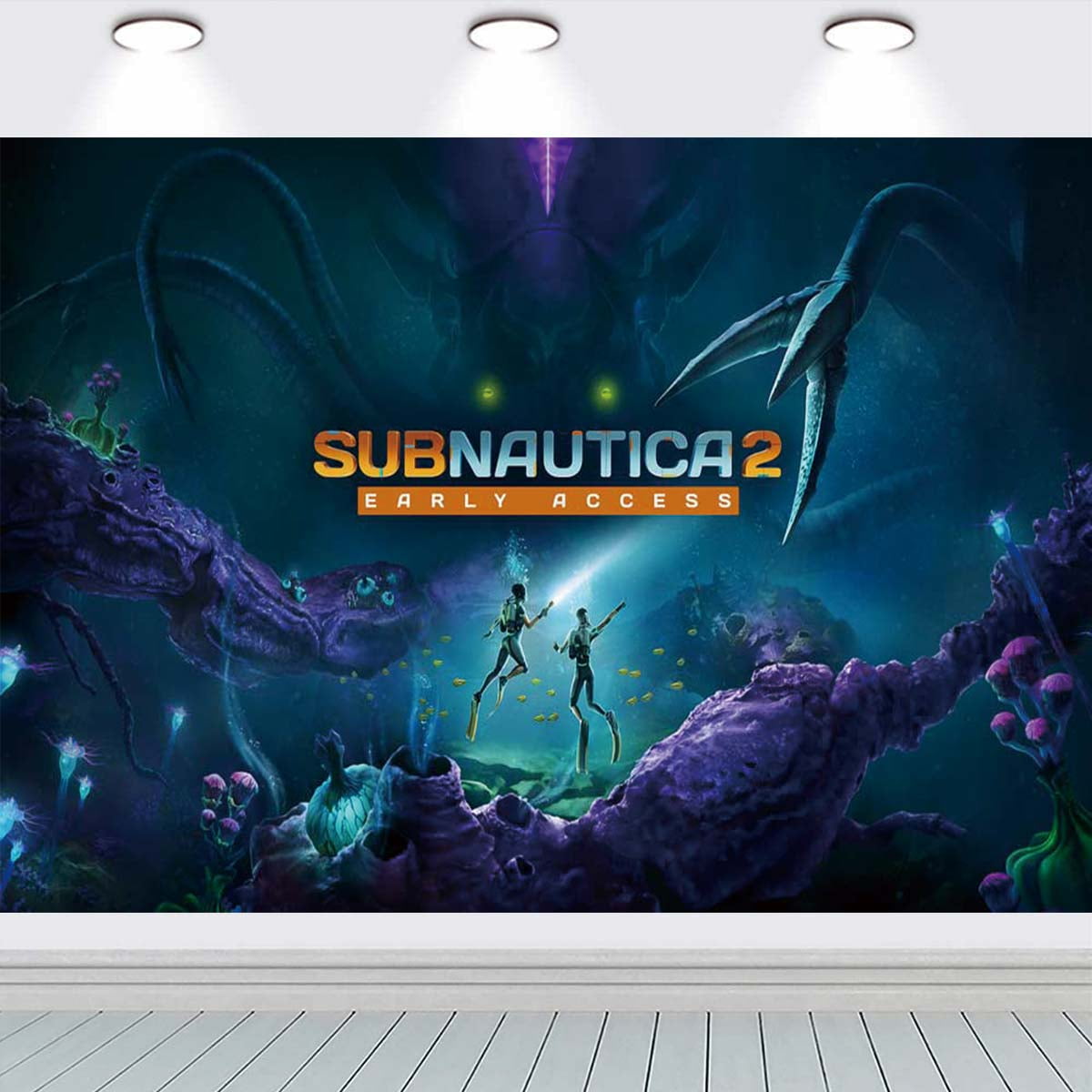 Subnautica school Backdrop Background Banner Taspestry Wall Decor ...