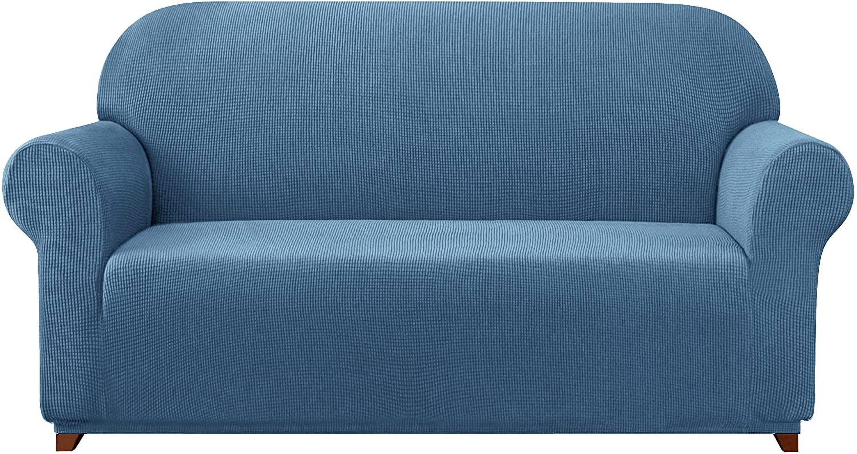 Subrtex Stretchy 1-Piece Sofa Slipcover, Non-Slip, Durable & Machine ...