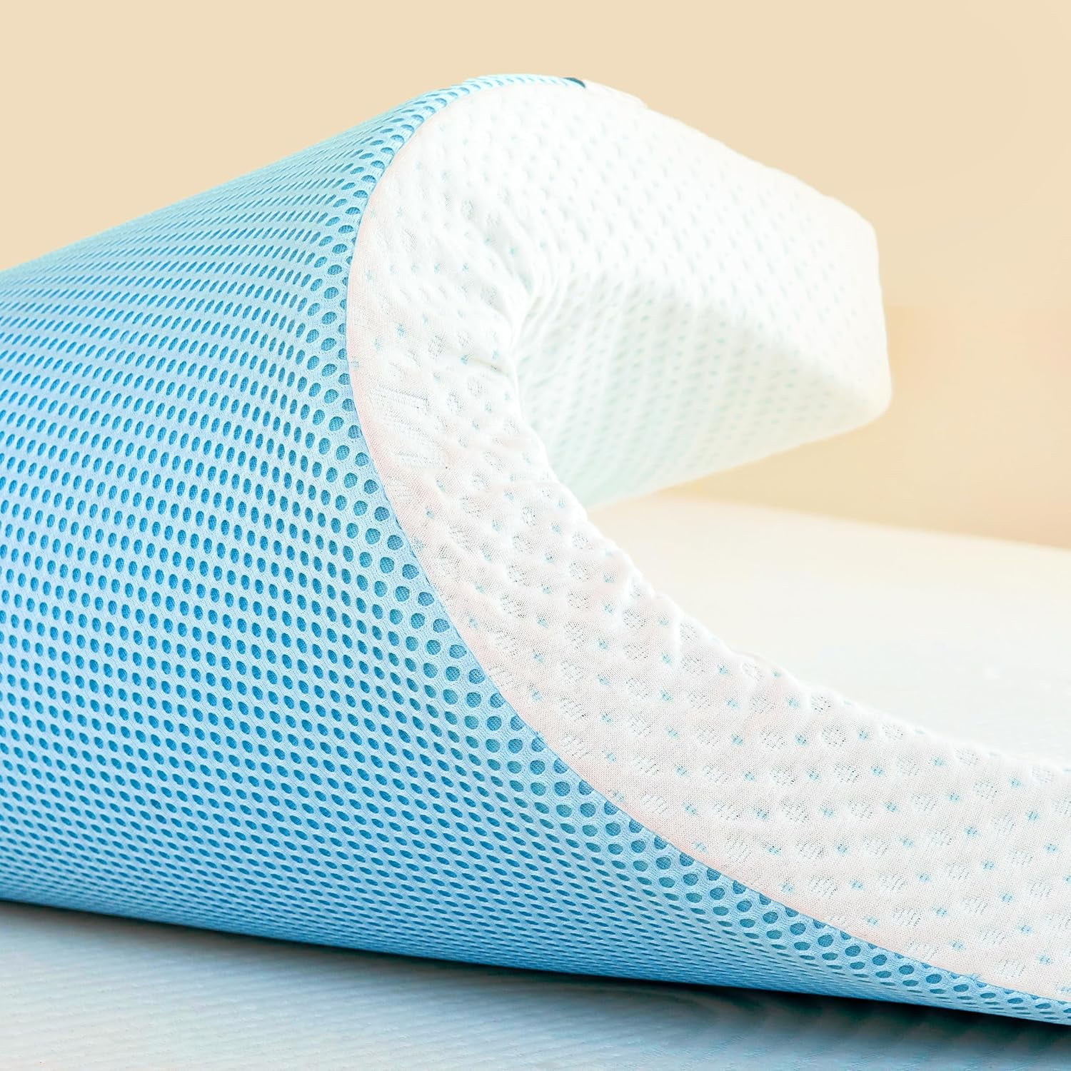 Subrtex 2 Inch Gel-Infused Memory Foam Mattress Topper High Density ...