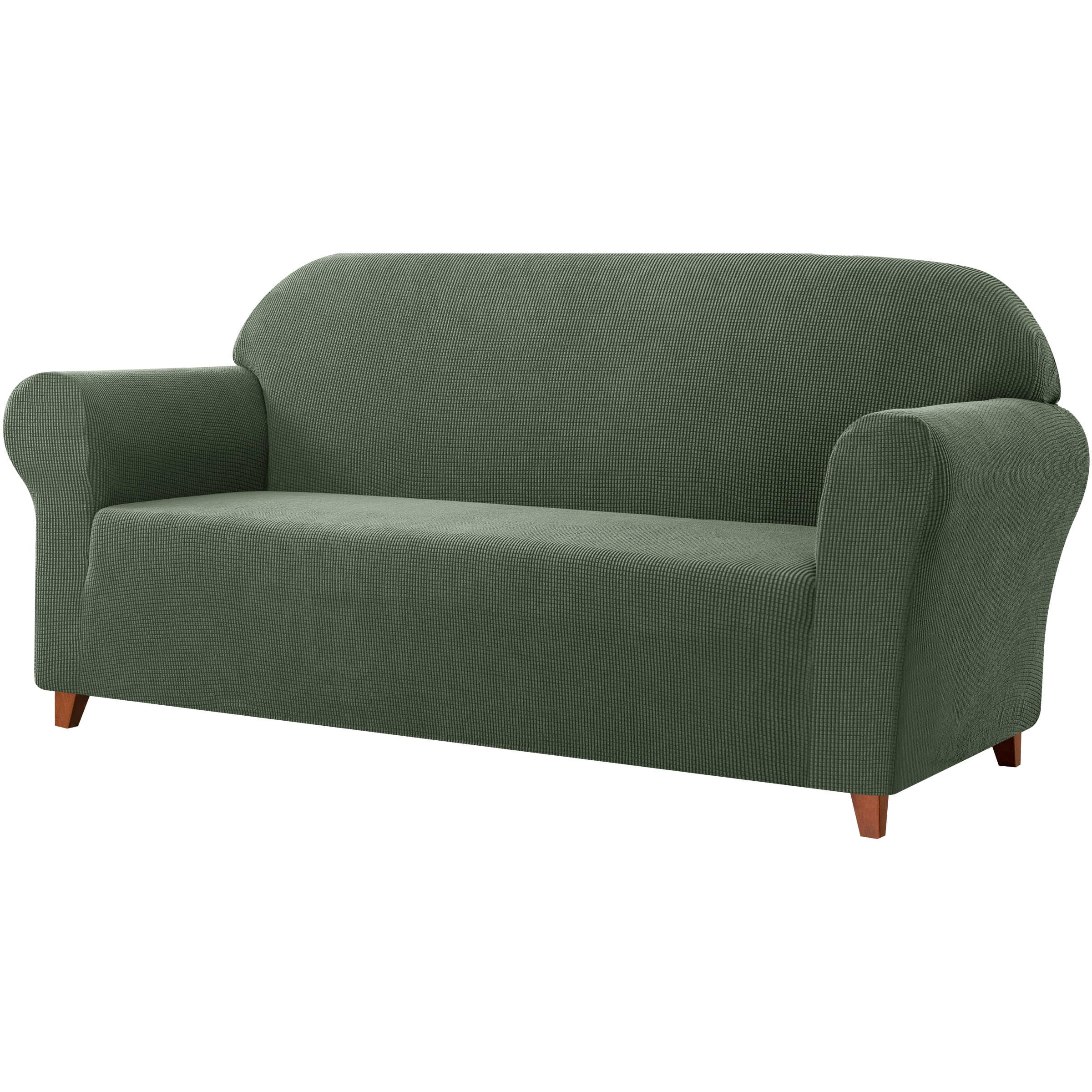 Subrtex Sofa Cover - Olive Drab Slipcover - Walmart.com