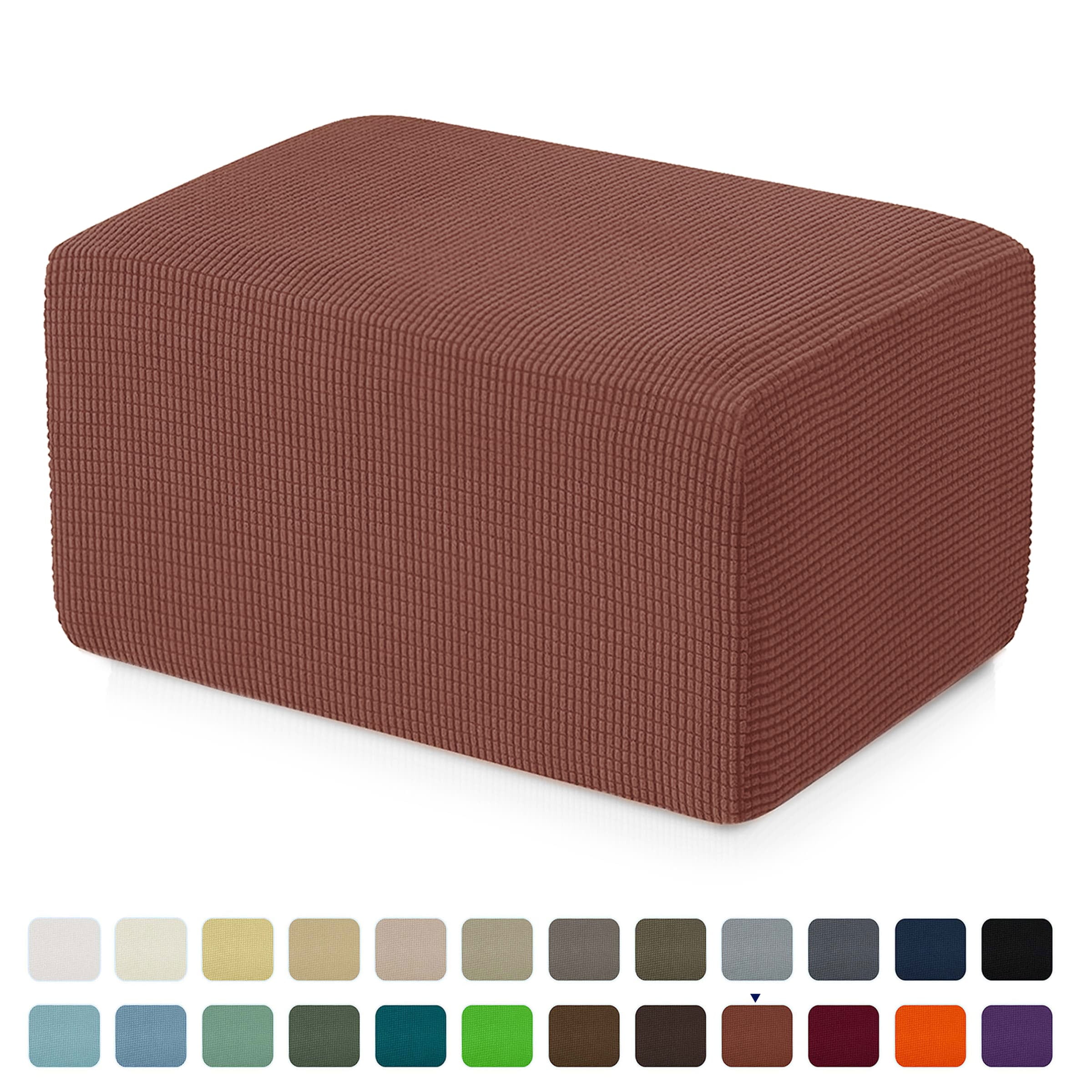 Subrtex Ottoman Slipcover - Walmart.com