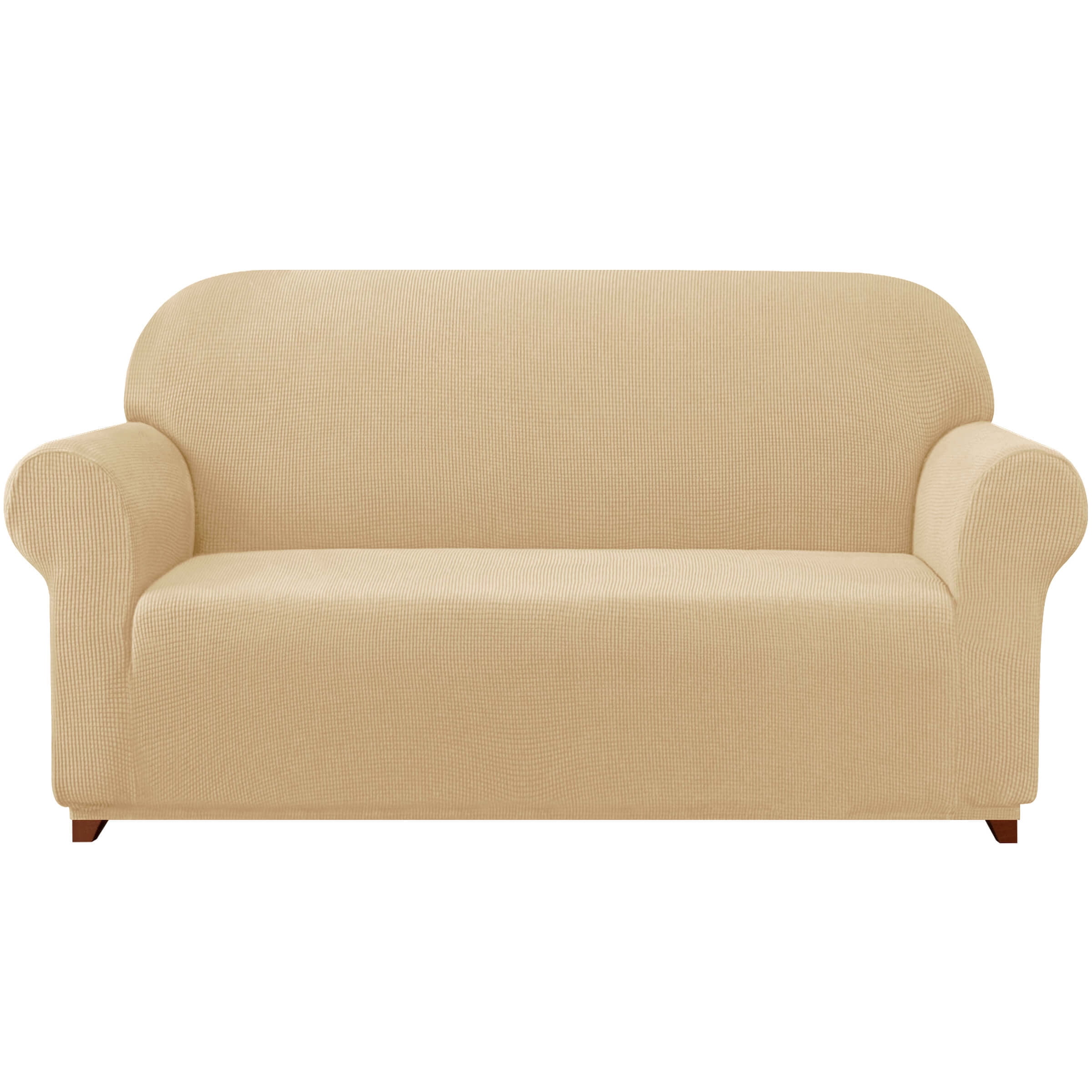 Subrtex Texture Jacquard/Polyester XL Sofa Slipcover, Khaki - Walmart.com