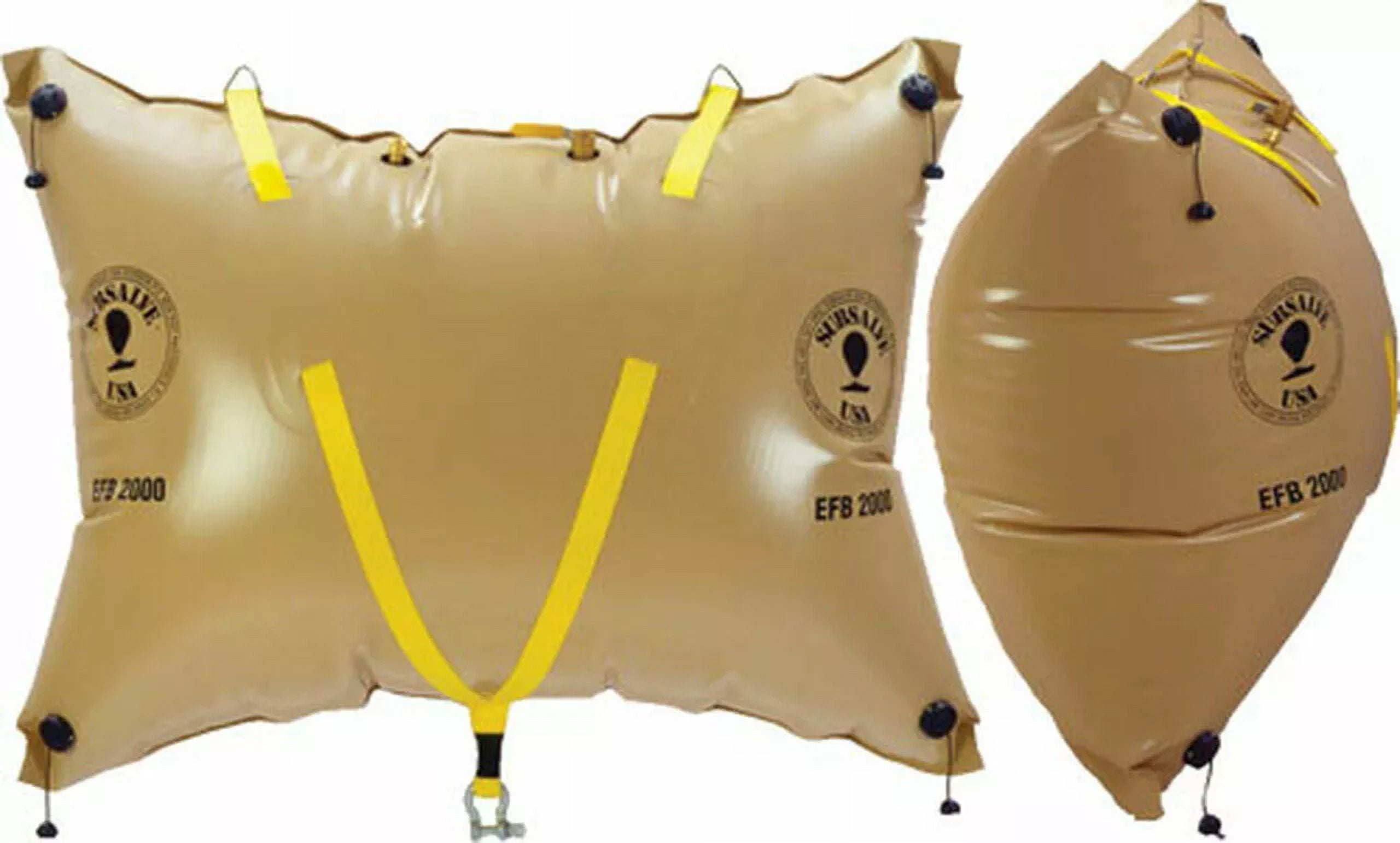 Subsalve Enclosed Flotation Lift Bag (Enclosed Pillows) EFB-500 (550lbs ...