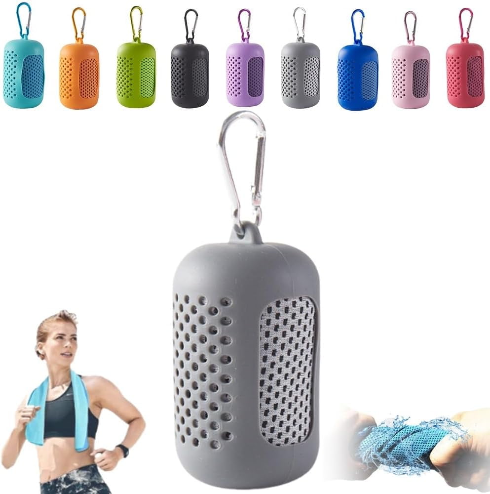 Subscrsidewa Portable Cooling Towel, Reusable Hot Weather Cooling Rags ...