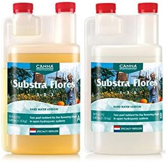 Substra Flores Hard Water A and B Nutrients, 5 L - Walmart.com
