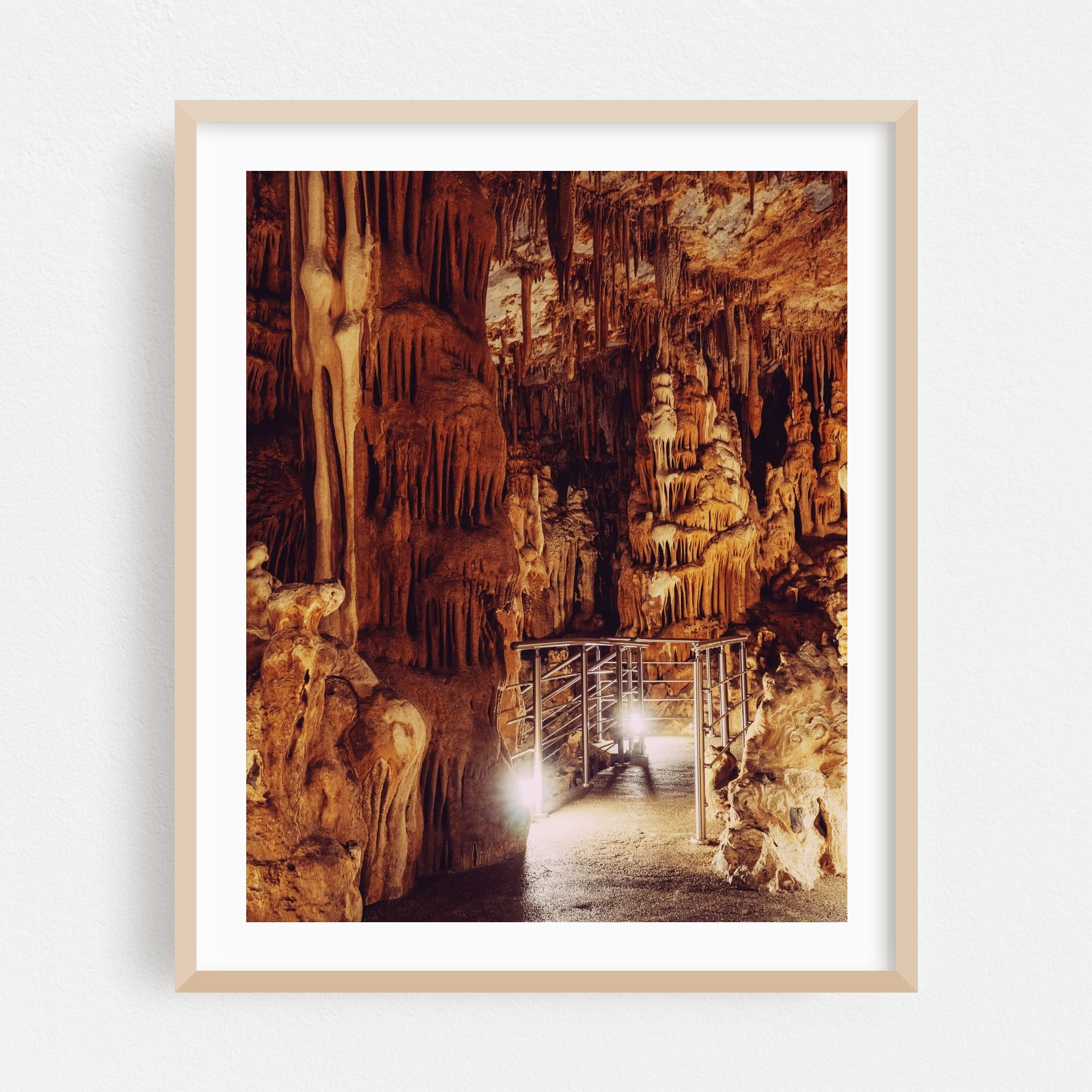 Subterranean Wonders - Greece Photography Nature Oak Framed Wall Art ...