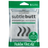 Subtle Butt Activated Carbon Disposable Gas Neutralizers - Pack of 5 ...