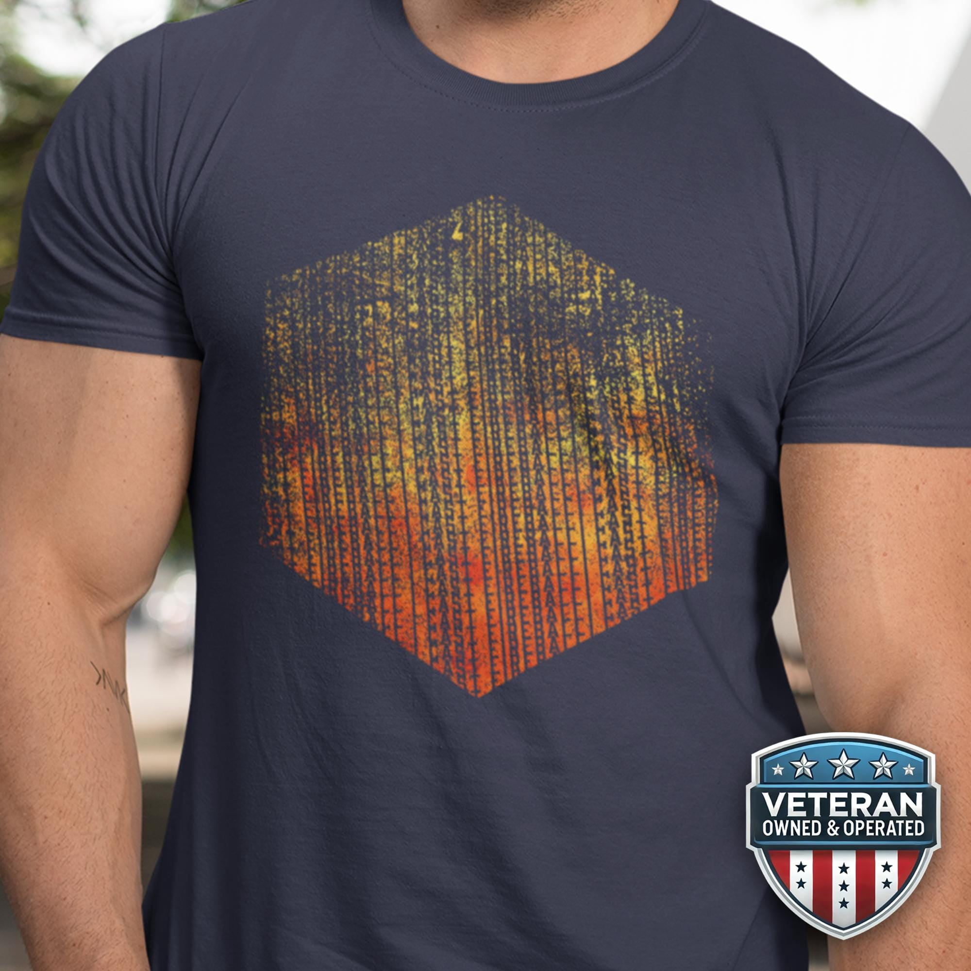 Subtle Dungeons and Dragons Fireball T Shirt Hidden Message DnD Dice ...