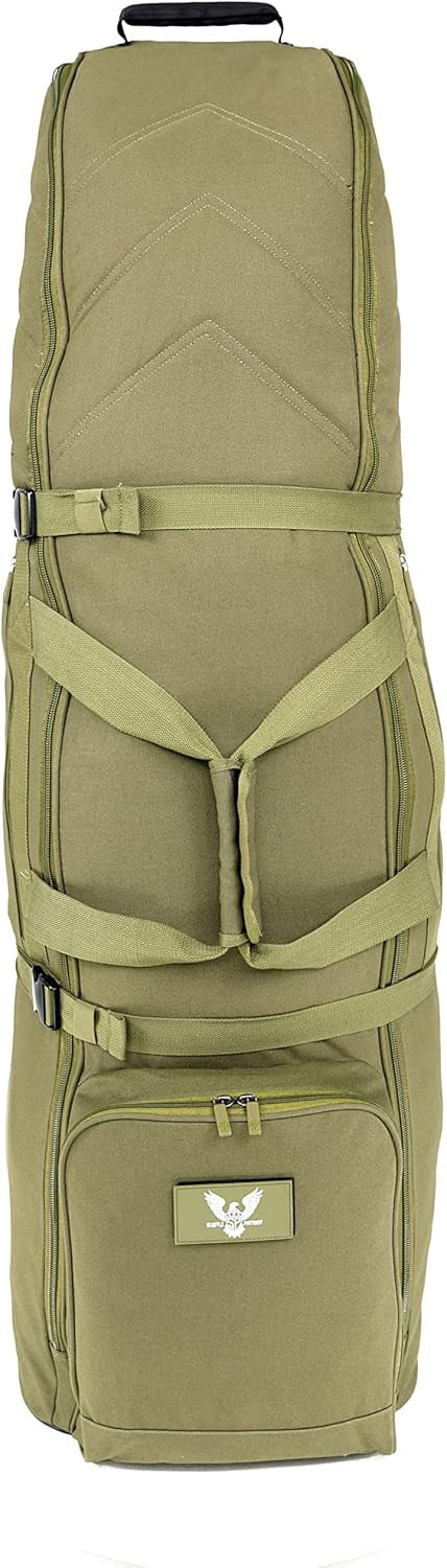 Subtle Golf Bag Travel Cover with Spinner Wheels - Military-Inspired ...