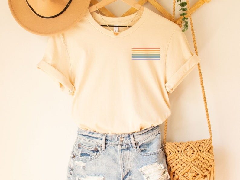 Subtle Pride Shirt LGBTQ Shirt Pride Month Shirt Gay Pride T Shirt ...